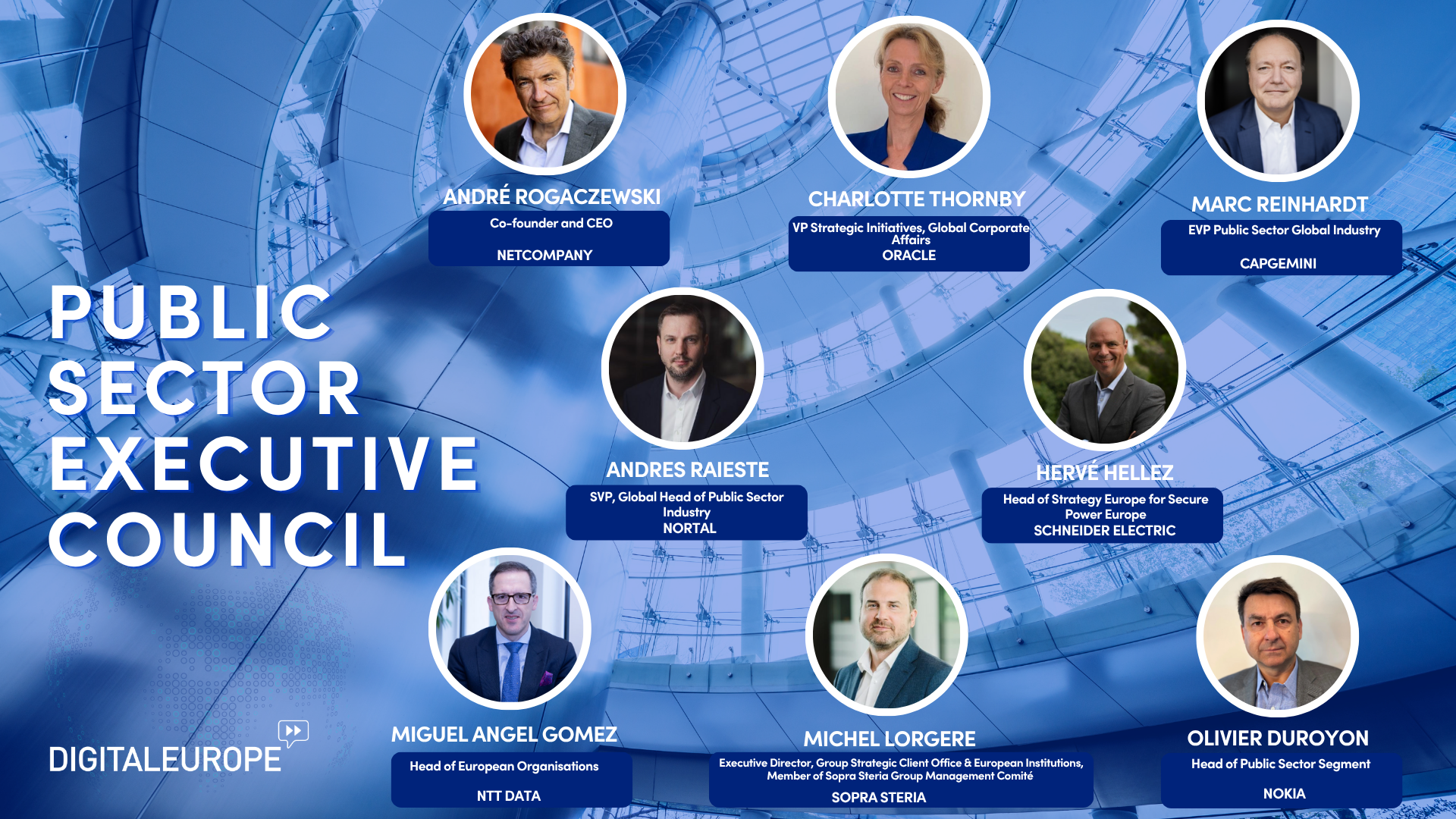 DIGITALEUROPE launches its Public Sector Executive Council - DIGITALEUROPE